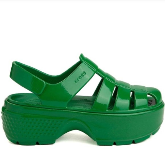 CROCS | Shoes | New Crocs Stomp Platform Sandals | Poshmark